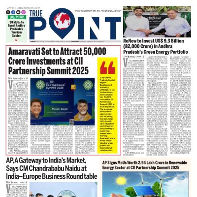 True Point News- 14 Nov 2025 - Page 1 - True Point News