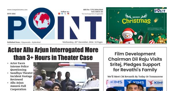True Point News- 25 Dec 2024 - Page 1 - True Point News